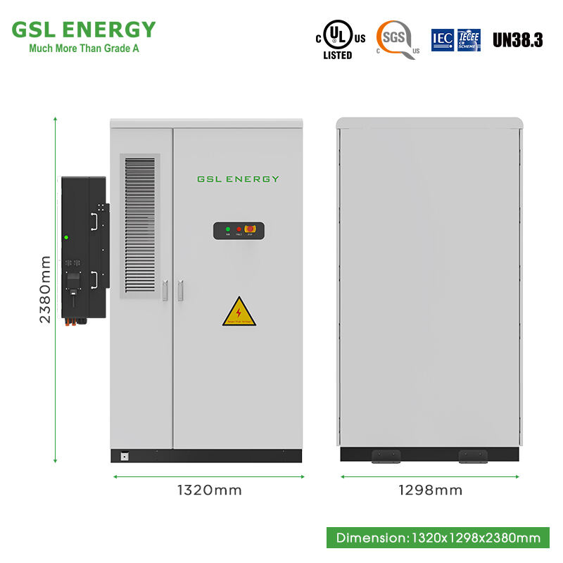All-in-One Liquid Cooling Energy Storage Systems | GSL BESS 208kWh–418kWh for Commercial ...